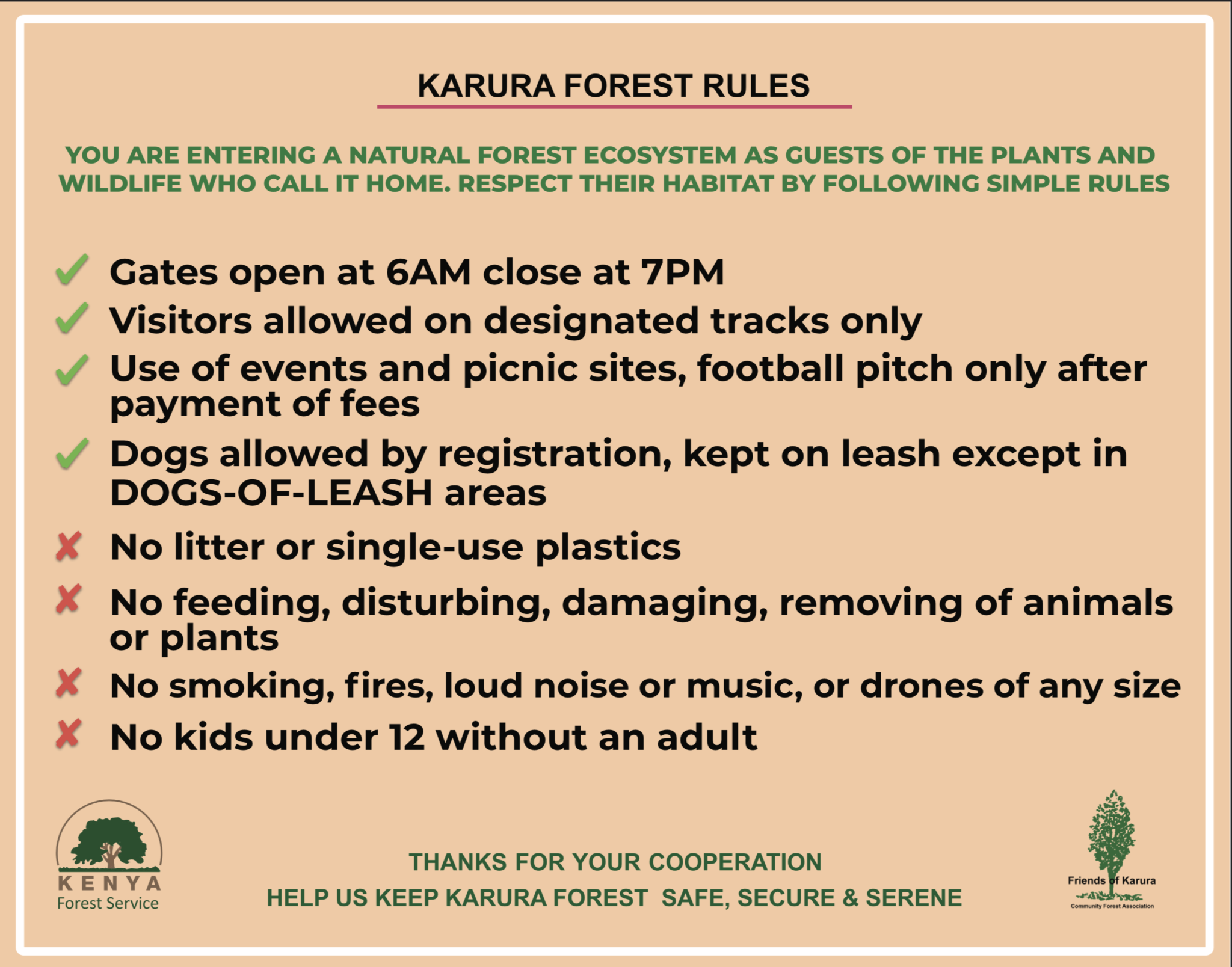 Friends of Karura Forest – Karura Forest – Secure, Safe, Serene